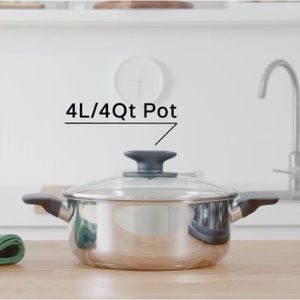 Tupperware | Kitchen | Tupperware Universal Cookware Stockpot 4 L ...